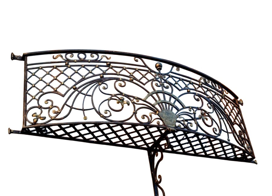 French Wrought Iron Balcony Railing Design - Railing Balcony Panels