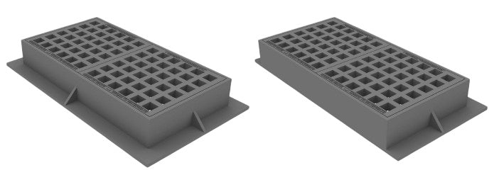 Catch Basin Manhole Cover and Frame Gray Iron Model # MH183