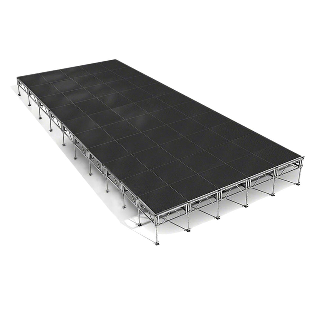 Outdoor Stage System 20' x 40' Adjustable Height 24"- 48" Industrial F