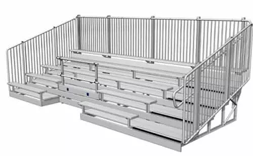 ADA Bleacher Series 5 Row System - Model BLECADA5