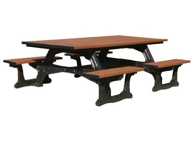 Conventional Round Picnic Table & Seat - PT187 | Taimco