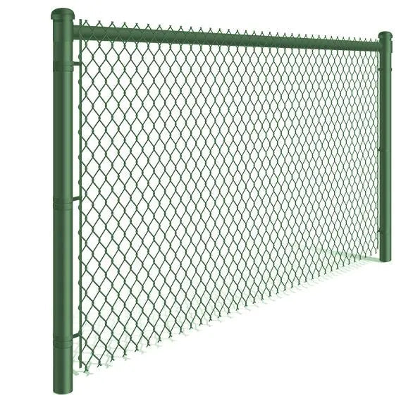 Colored Vinyl Coated Chain Link Fence Mesh & Frame - Model # CLF1871