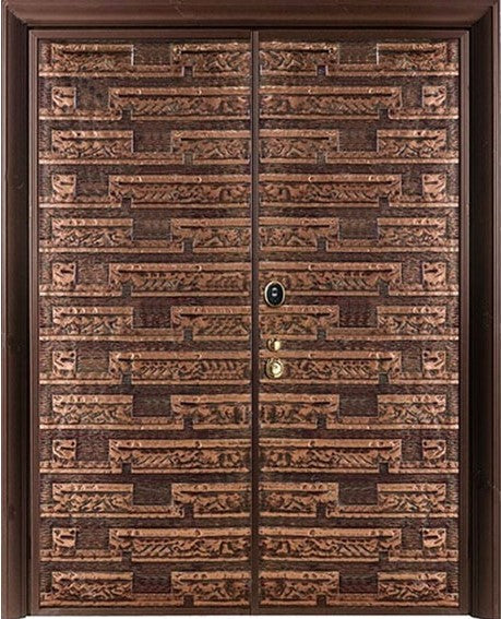 Handcraft Copper Skin Door | Model # C3DC1100