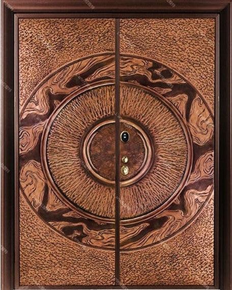 Handcraft Copper Skin Door | Model # C3DC1108