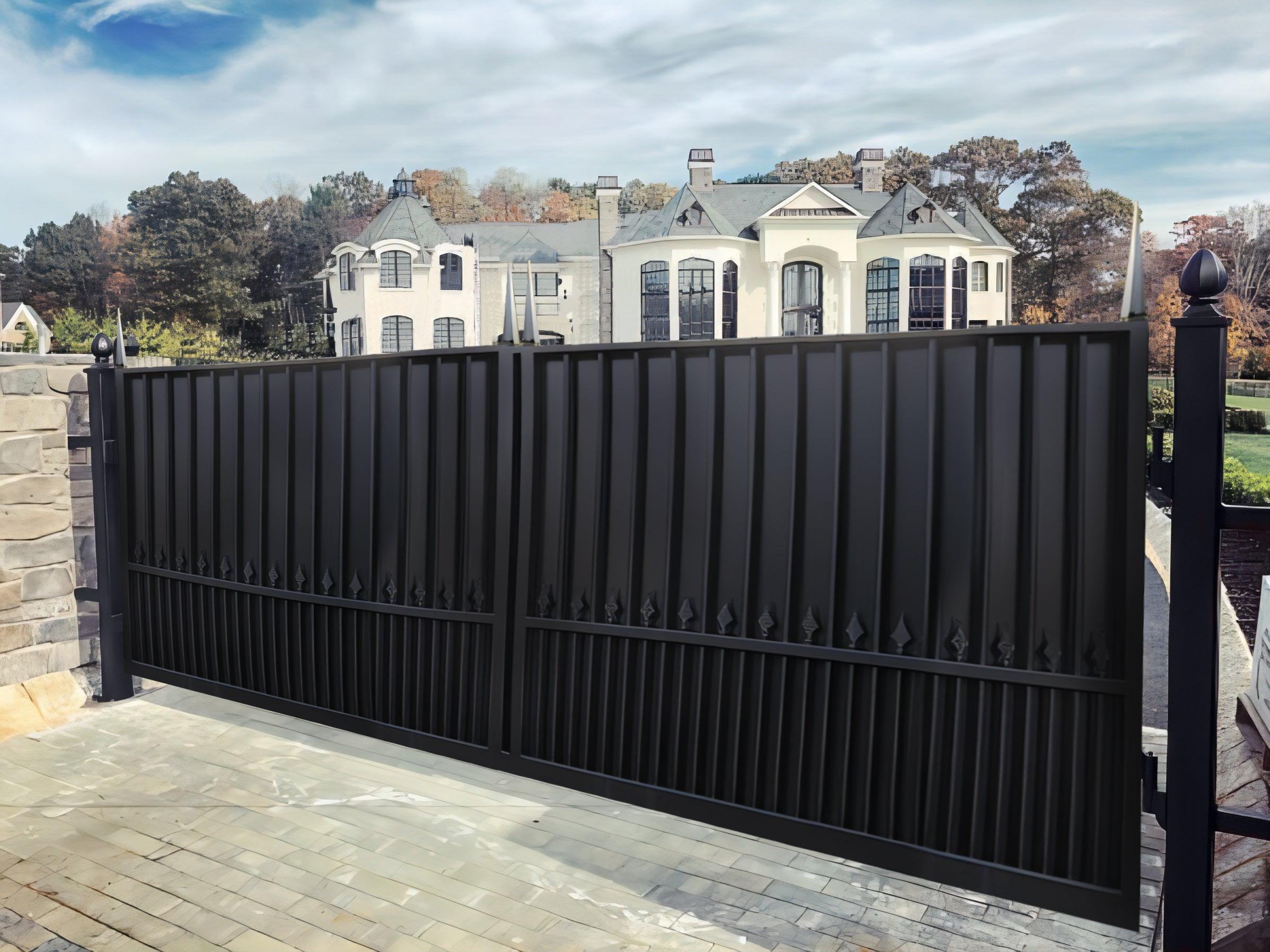 Custom Wrought Iron Entrance Gates Latest Metal Steel Main Gates Custom Wrought Iron Entrance Gates Latest Metal Steel Main Gates