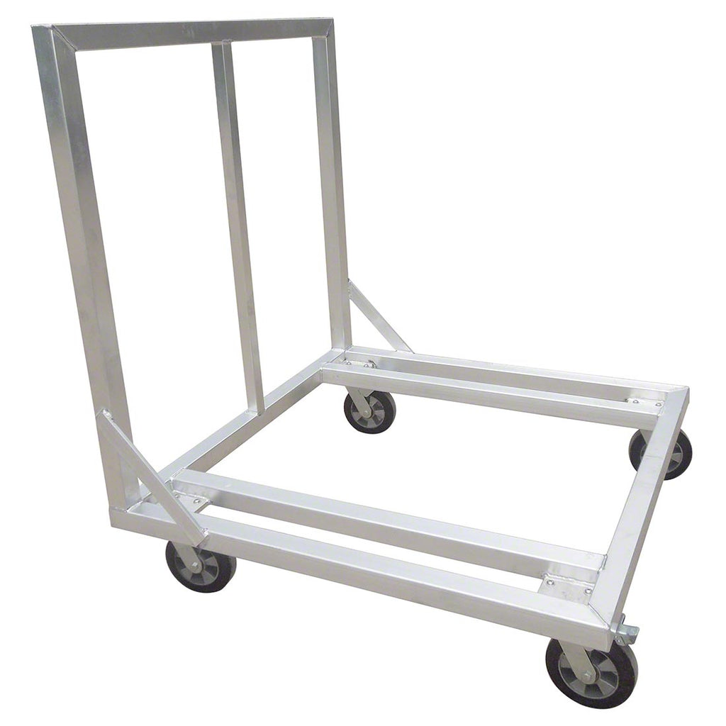 Rolling Horizontal Storage Cart for 4'W Stage Decks Model STA391