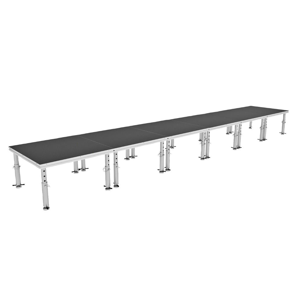 Stage Platform 4X24 Feet Portable and Height Adjustable Model STA3414X