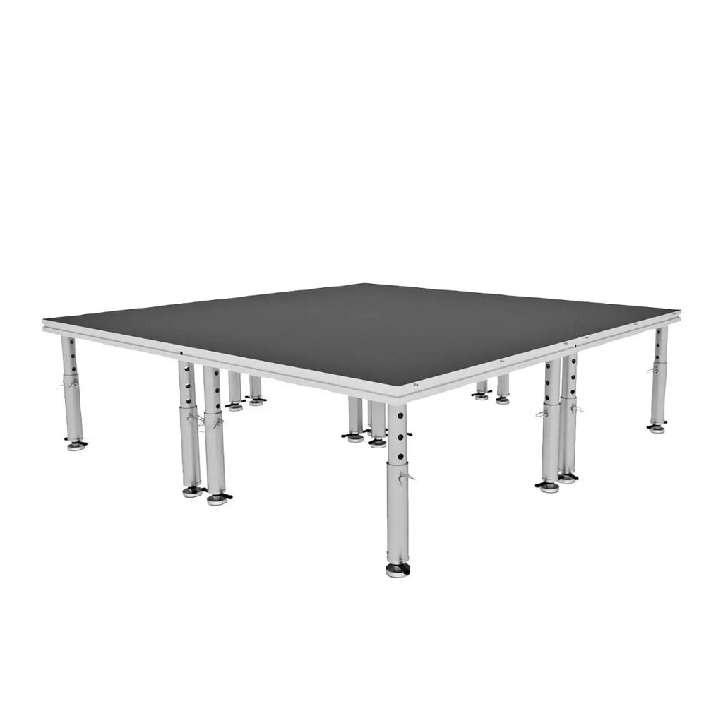 Stage Platform 8X8 Feet Portable and Height Adjustable Model STA3348X8