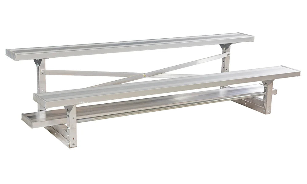 Standard 2 Row Bleachers System - Model BLEC2