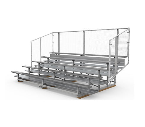 Standard & Preferred Transportable Aluminum Bleachers System - Model B